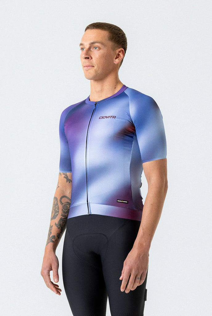 Men's Apex H1 Pro Fit Jersey (Navy Swirl) – Camden Cycles